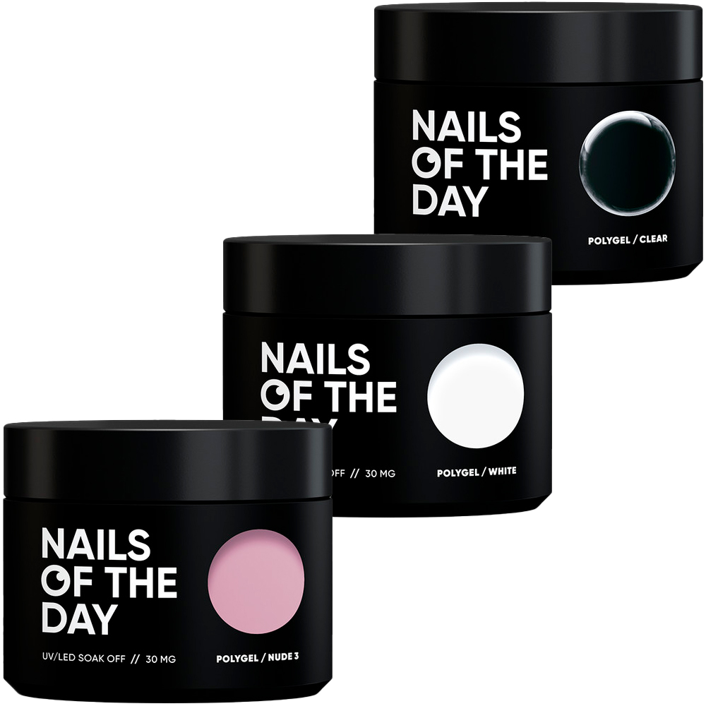 Полигель nails of the day ᐈ Купить по цене от 495грн - магазин товаров для салонов красоты ...