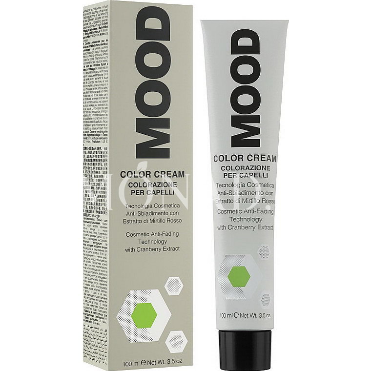 Mood Color Cream 6.1 Dark Ash Blonde Hair Dye with Ammonia, 100 ml (sku ...