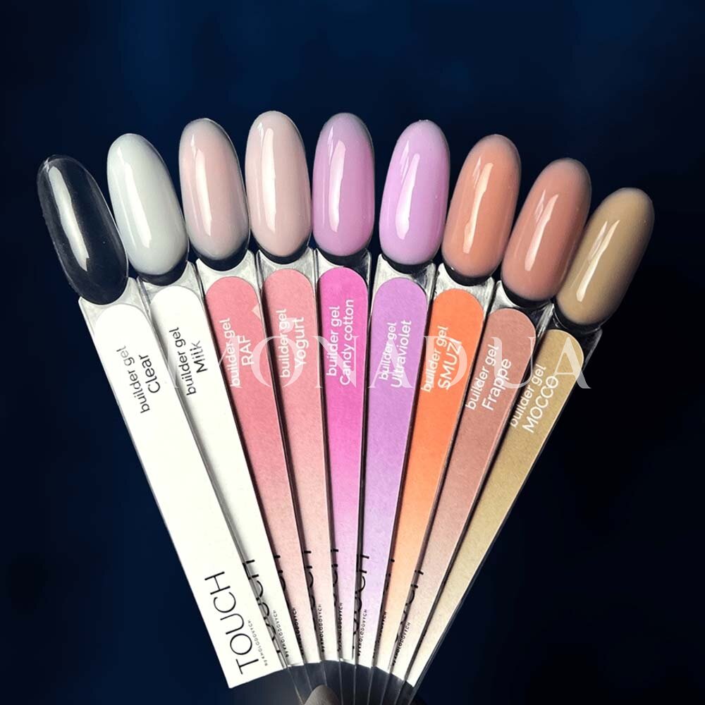 Gel for extension Touch Builder Gel Light Pink, 10 ml (sku.85632 ) Buy at 225₴ with delivery in ...