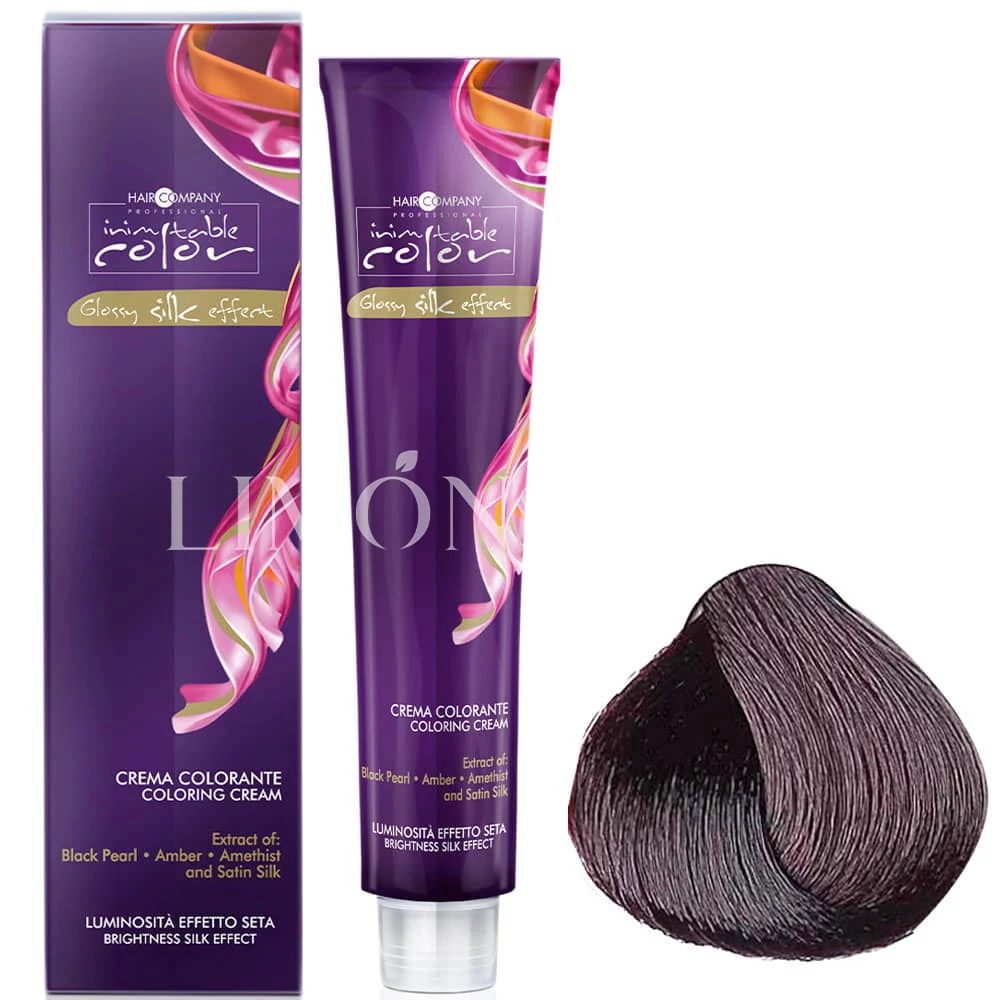 Cream-paint Hair Company Inimitable Coloring 4.62 red purple chestnut ...